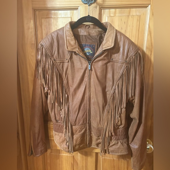 Wilson | Jackets & Coats | Wilson Leather Brown Adventure Bound Jacket ...